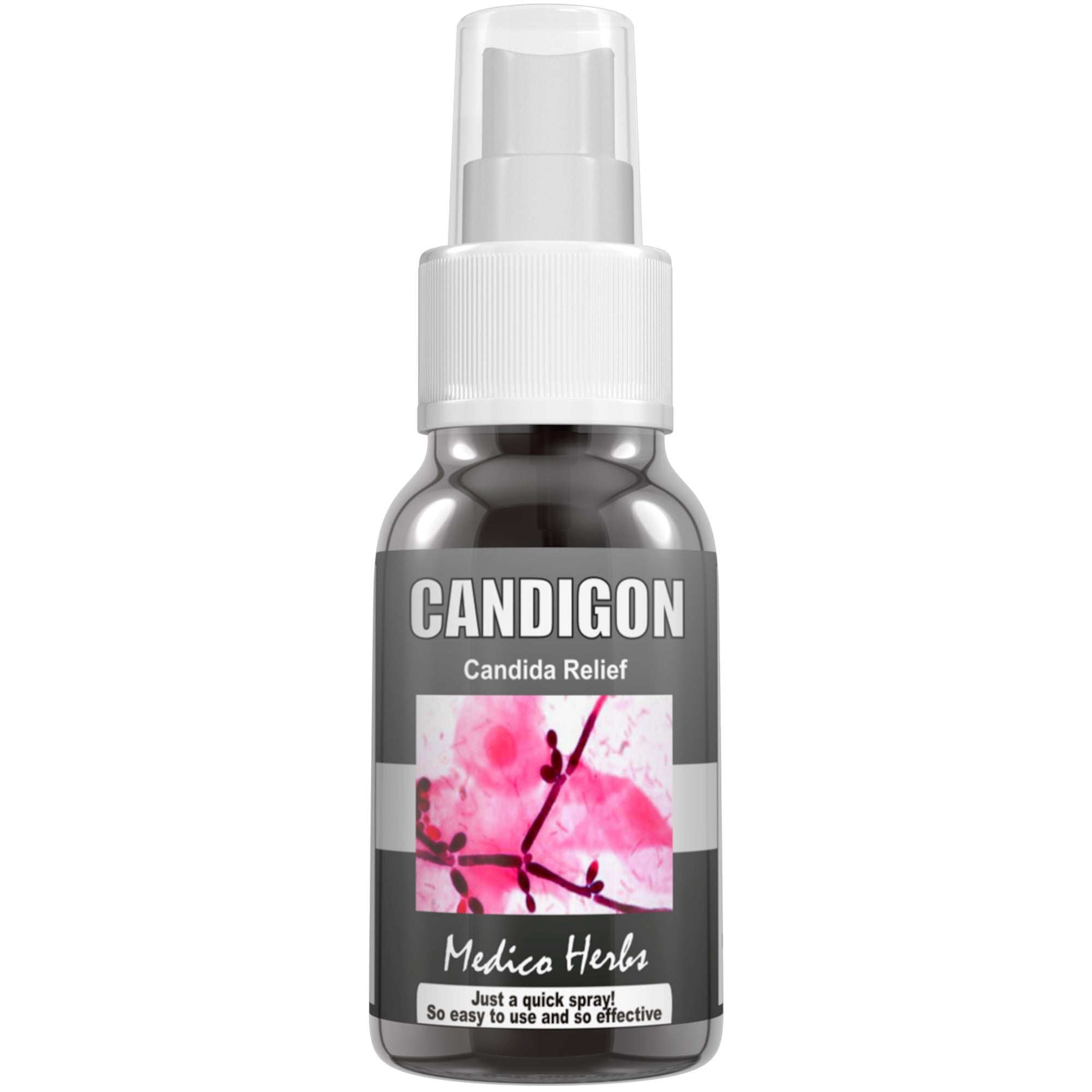Candida eliminator and thrush removal